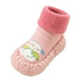 BOBOGOJP Baby Sock Shoes - Easy Slip On Toddler Slippers Socks ...