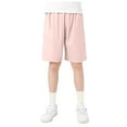 BOBOGOJP Girls Shorts Elastic Waist Wide Leg Knee Length Shorts for ...