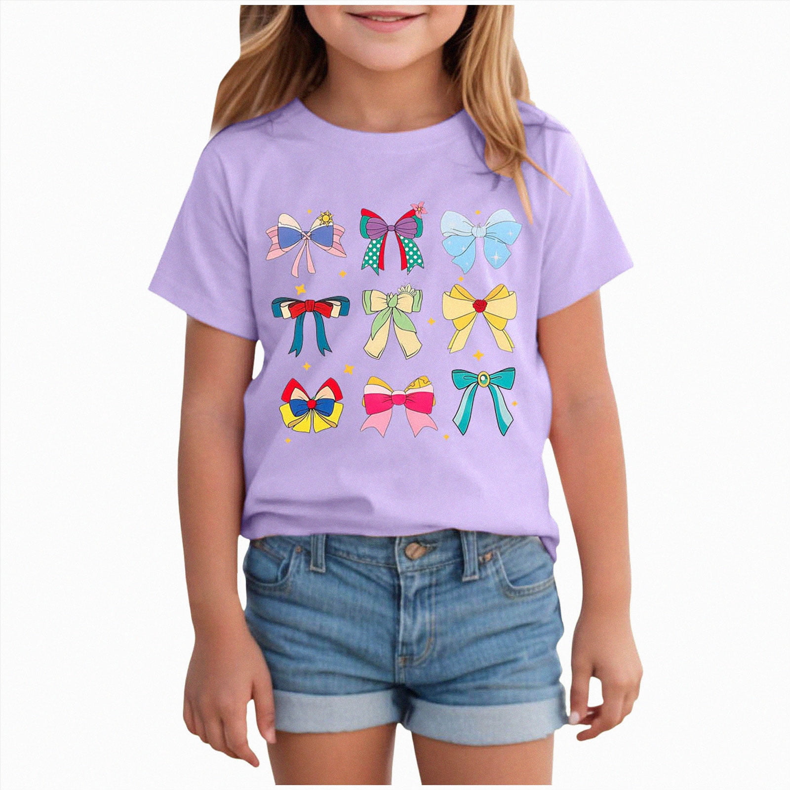 BOBOGOJP Magic Shirts Girls Oversized Magical Castle Birthday T-Shirt ...