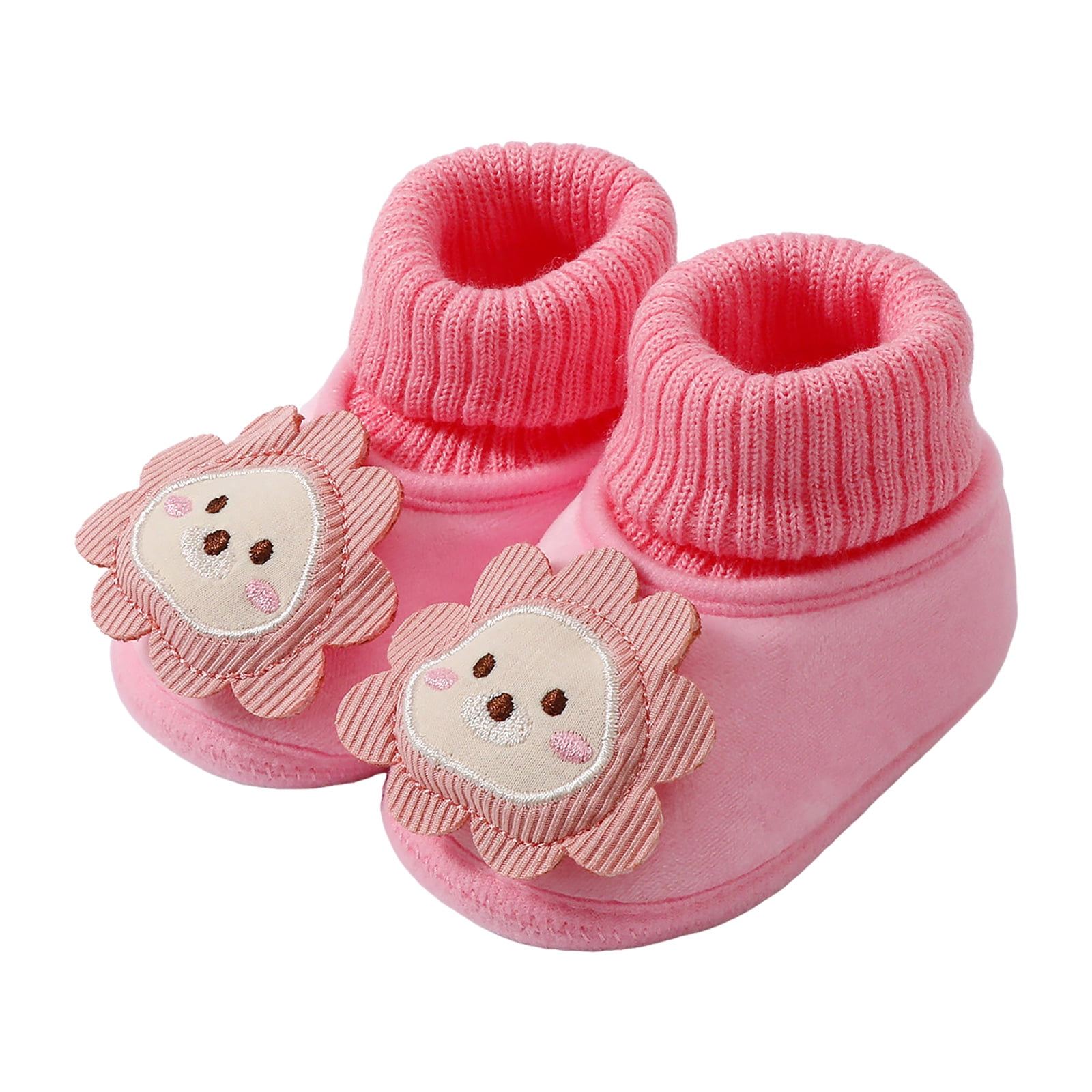 BOBOGOJP Newborn Baby Boys Girls Slipper Soft Non Skid Sole Slip On ...