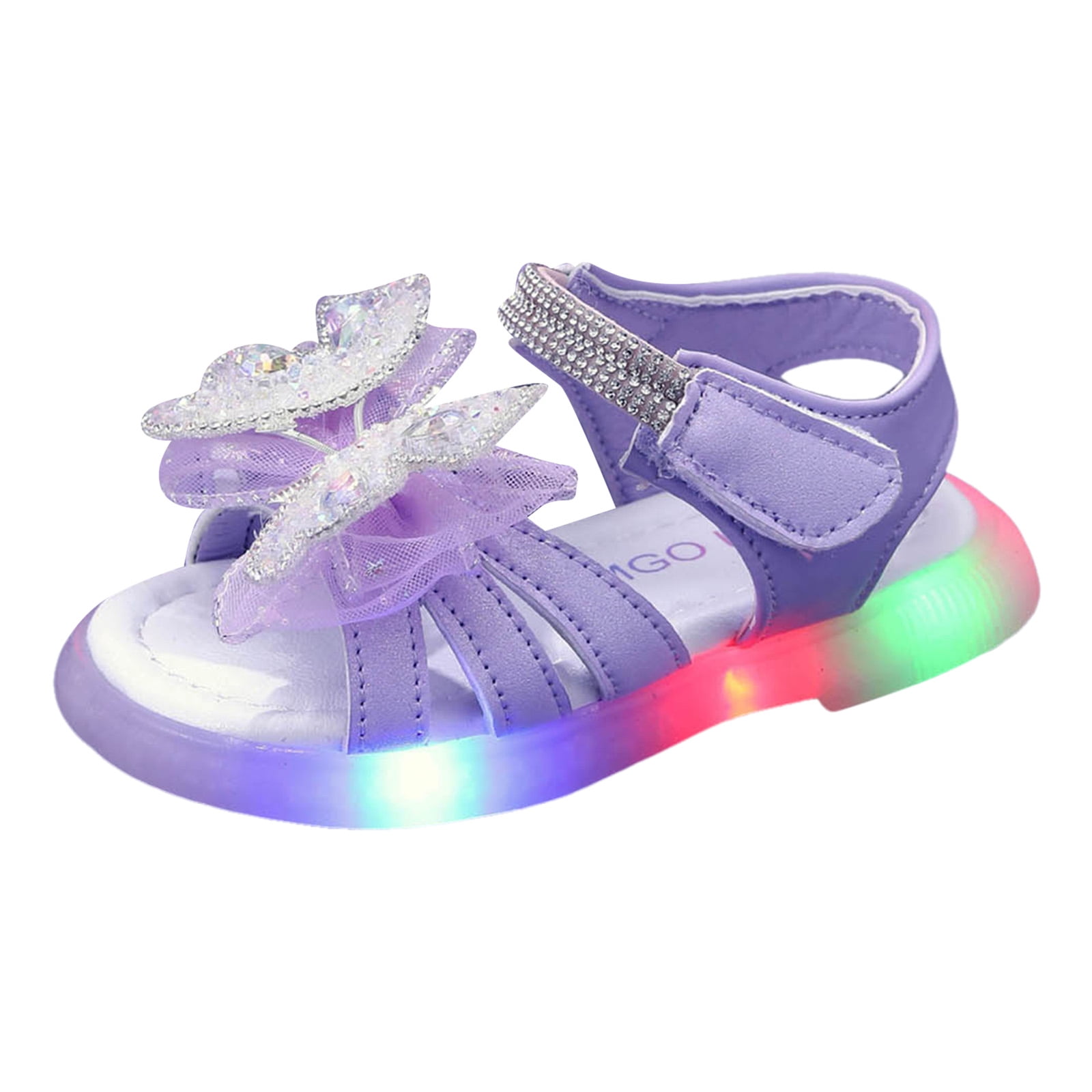BOBOGOJP Shoes For Toddler Girls Open Toe Cute Flats Dress Sandals ...
