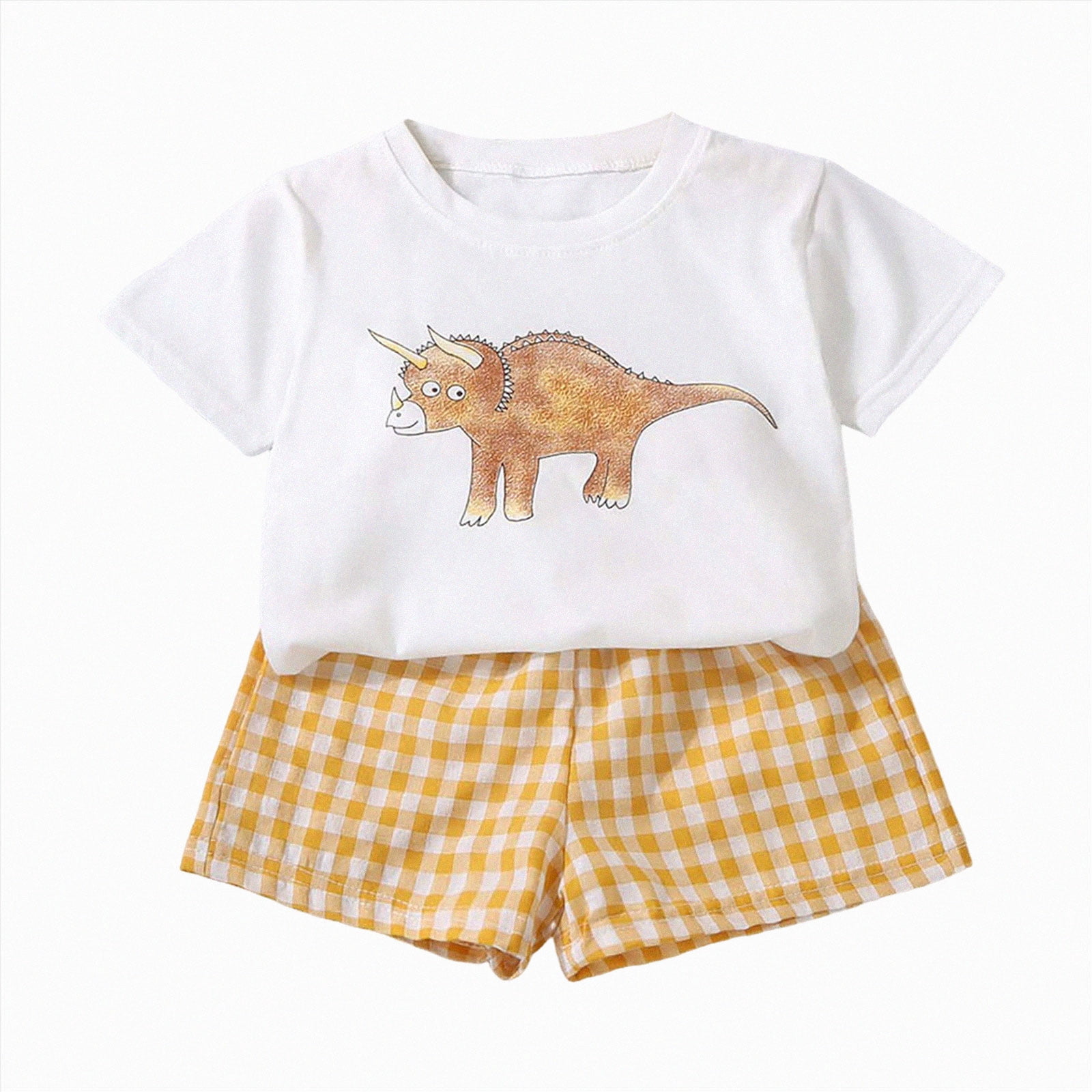BOBOGOJP Toddler Baby Boy Summer Clothes Embroidery T-Shirt Casual ...