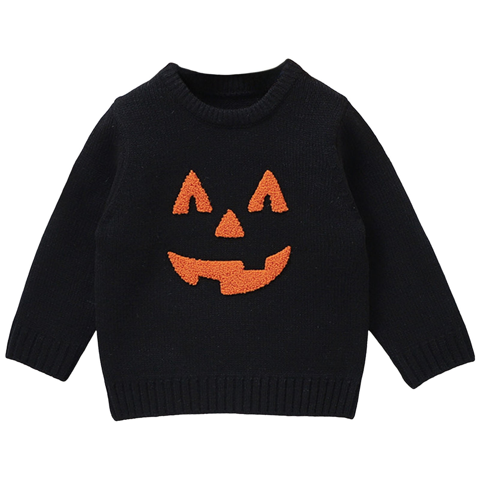 BOBOGOJP Toddler Baby Girl Boy Halloween Knit Sweaters Cute Pumpkin ...