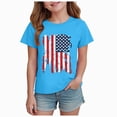 BOBOGOJP Toddler Girls 4th of July Shirt 250th Anniversary T-Shirt ...