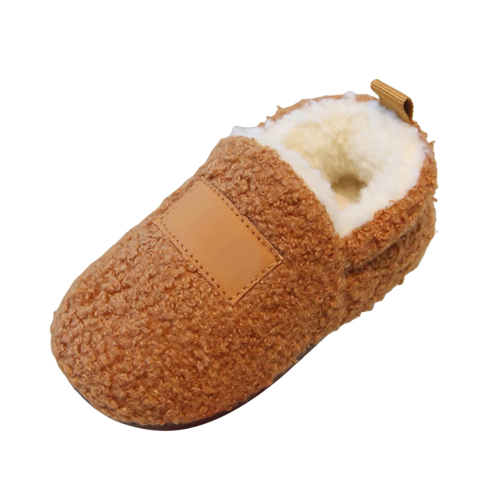 BOBOGOJP Unisex Big Kids Little Kids Slippers Socks Artificial Woolen ...