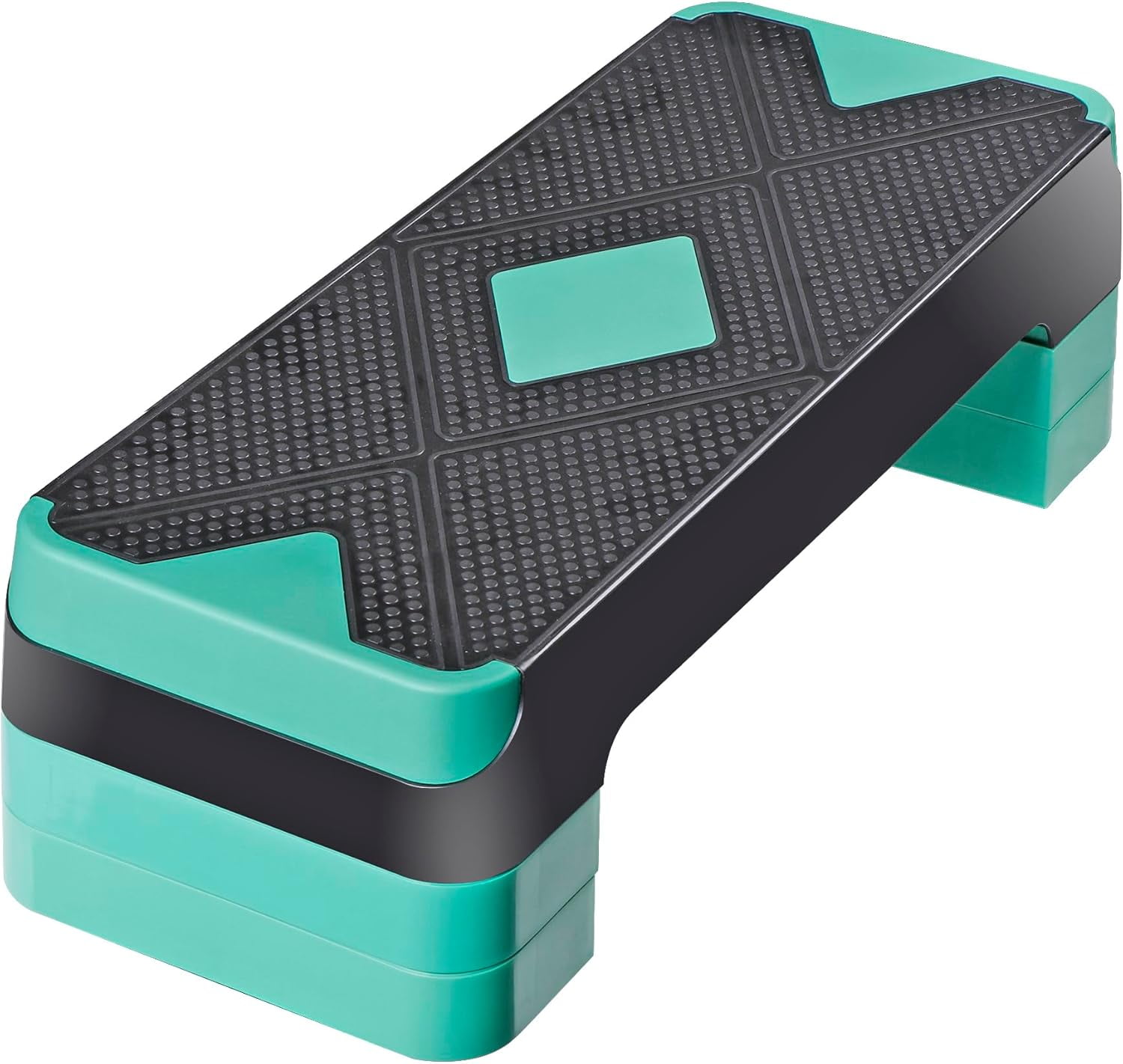 BOBOKY 26.5 Inch Aerobic Step Platform with 4 Risers, Adjustable ...
