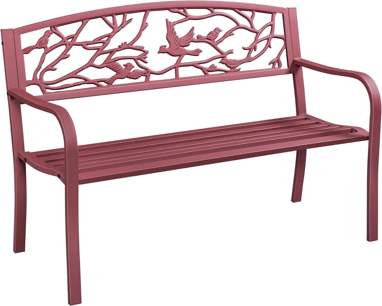 BOBOKY Outdoor Garden Bench Patio Furniture Chair Outdoor with Vintage ...