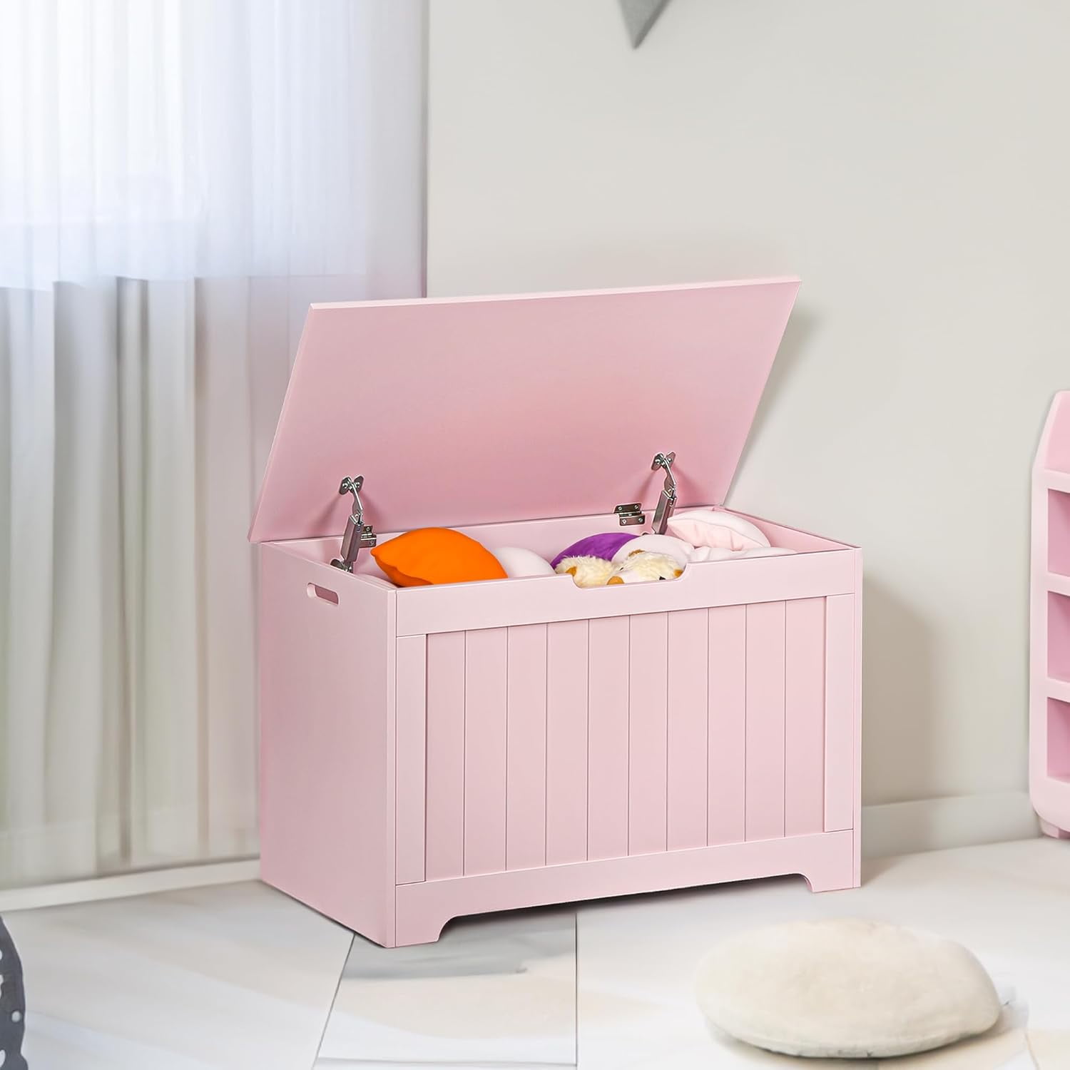 BOBOKY Storage Chest, Lift Top Storage Trunk, Entryway Shoe Bench ...