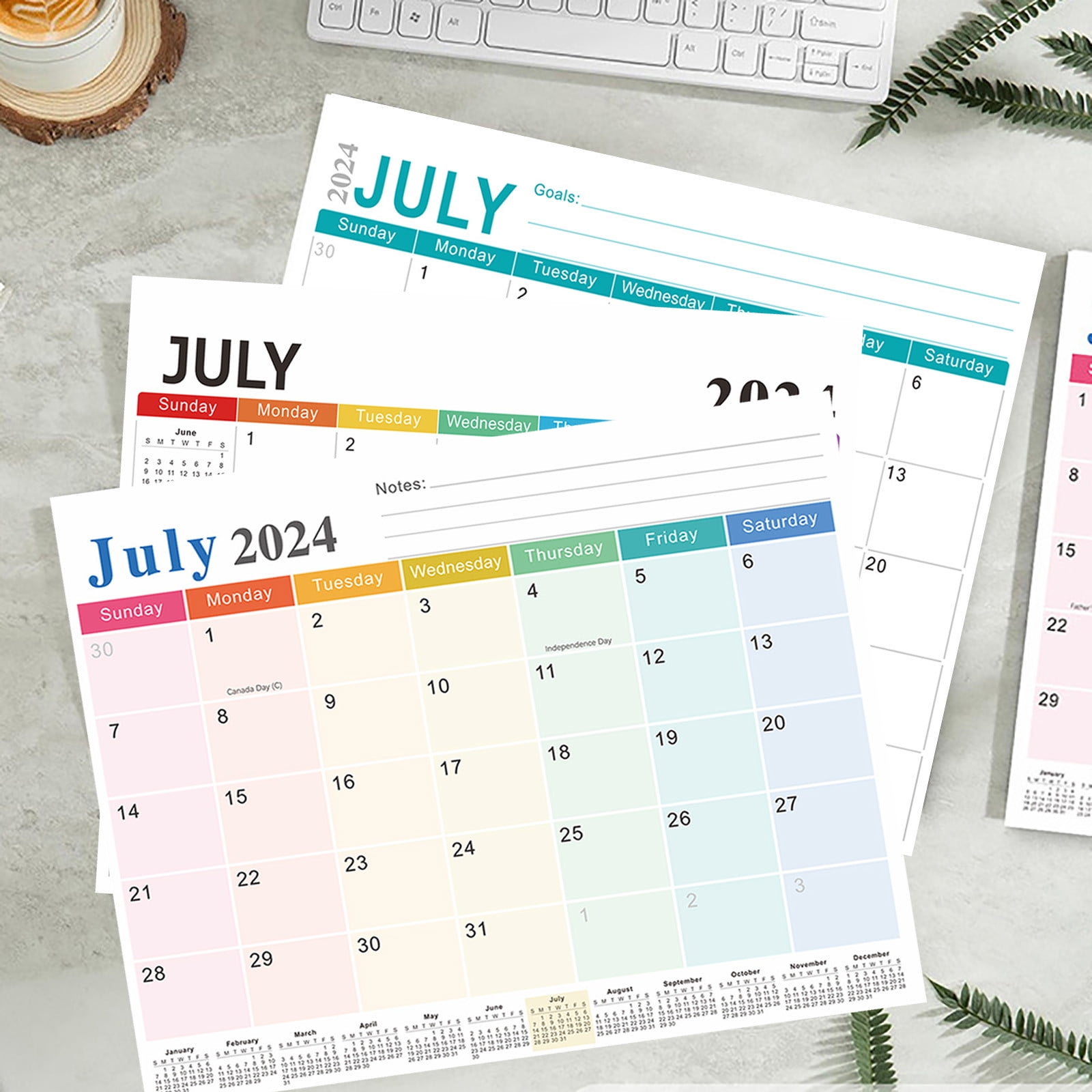BOBOMOTI 2025 Magnetic Fridge Calendar Calendar, Simplified Calendar ...