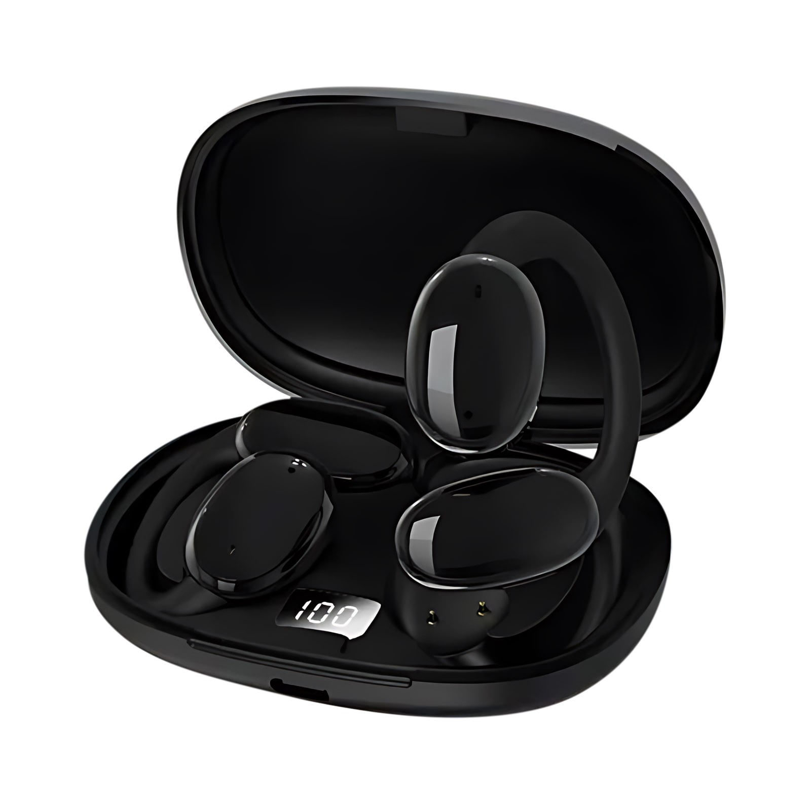 BOBOMOTI Bluetooth Headphones Clearance Ear-hook Border New Bluetooth 5 ...