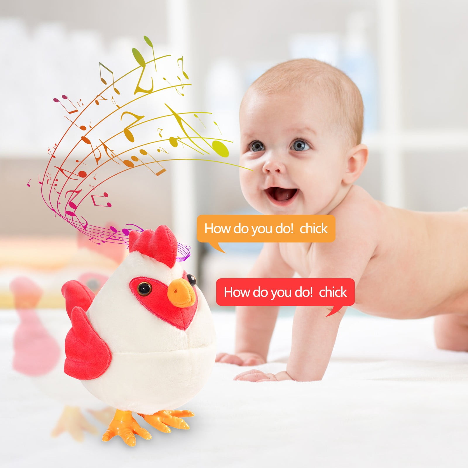 BOBOMOTI Doll Clearance! USB Charging Bouncing Ball Bouncing Ball ...