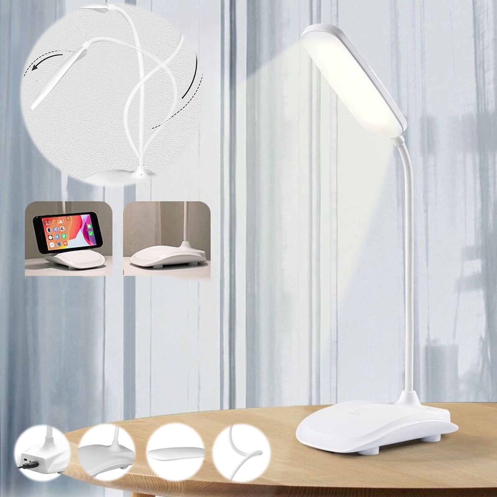 BOBOMTOI Night Lights for the Room New LED Desk Lamp Foldable ...