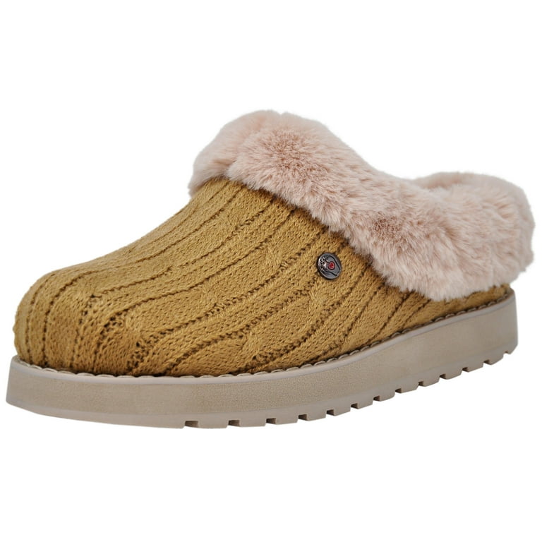 BOBS from Skechers Women s Keepsakes Ice Angel Chestnut Slipper 6 M US