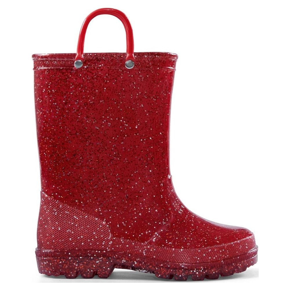 Hunter Toddlers Original First Giant Glitter Rain Boots, Black,6 M US ...