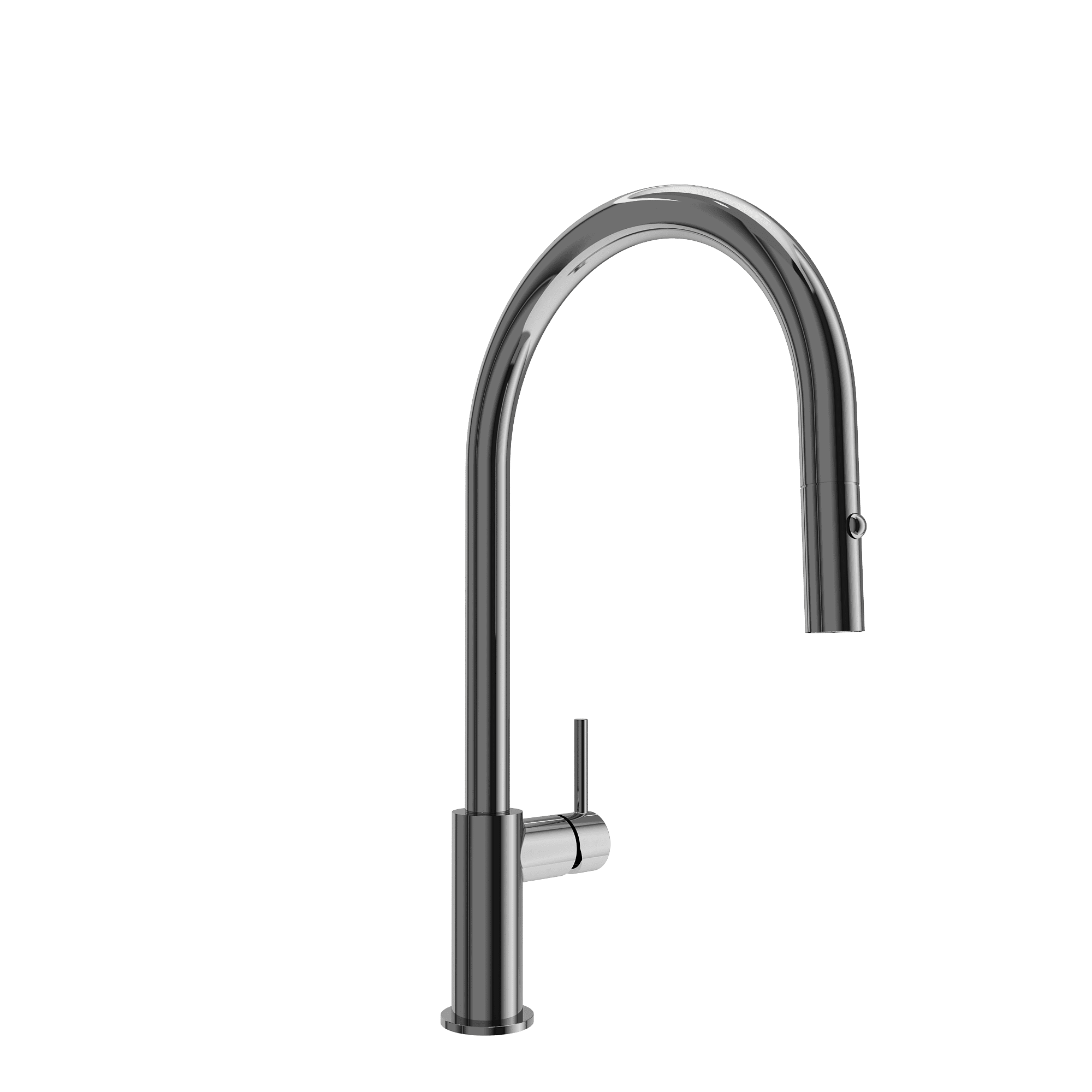BOCCHI 2028 0001 GM Baveno Duo Pull-Down Kitchen Faucet in Gun Metal ...
