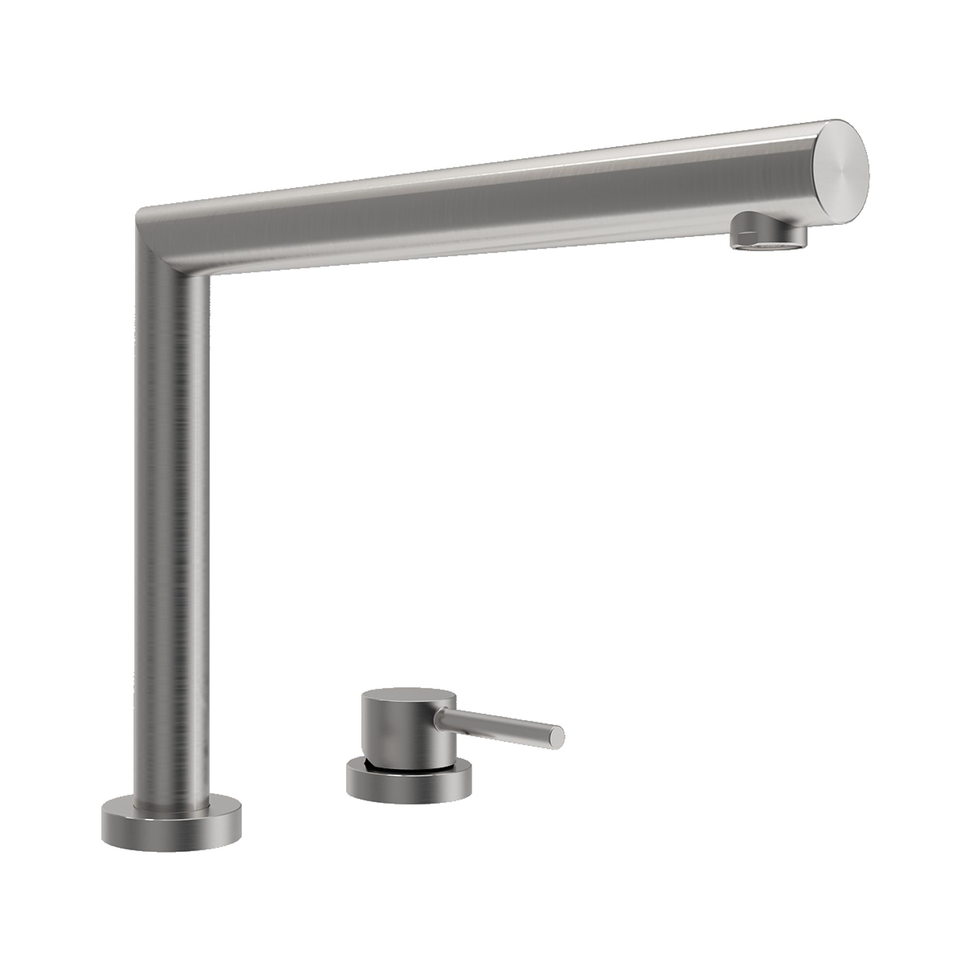 BOCCHI 2029 0001 SS Baveno Move Kitchen Faucet in Stainless Steel - Walmart.com