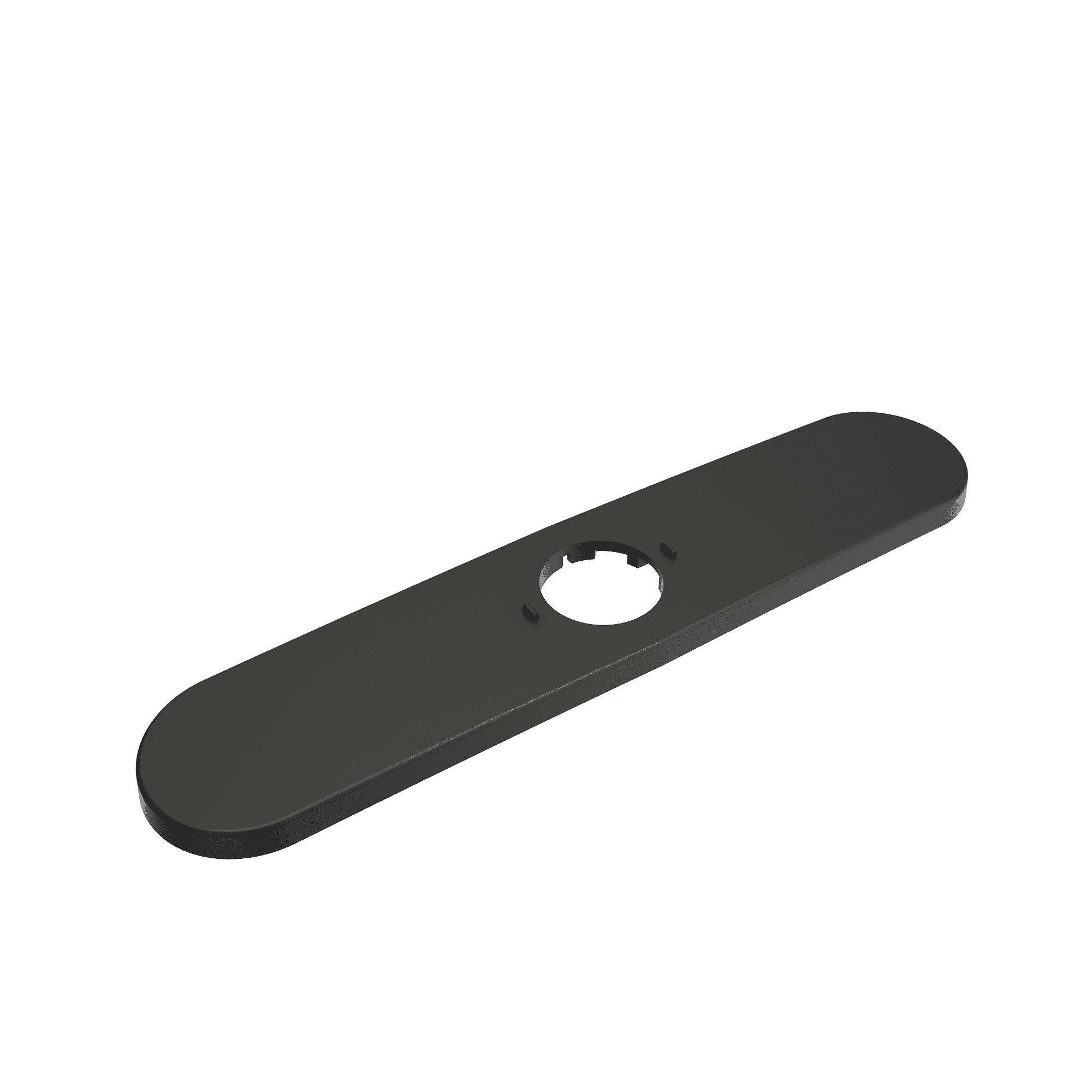 BOCCHI 2180 0003 MB Modern Kitchen Faucet Deck Plate Matte Black ...