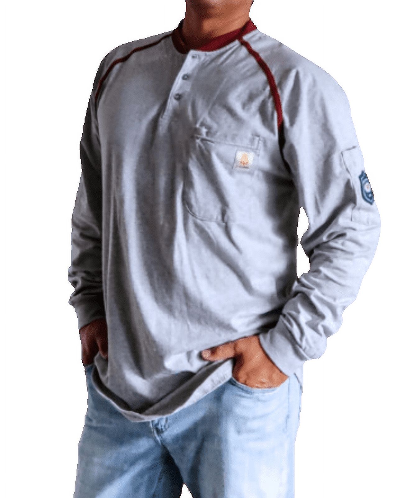 Rasco FR Black/Red Buffalo Print Dress Shirts - Walmart.com