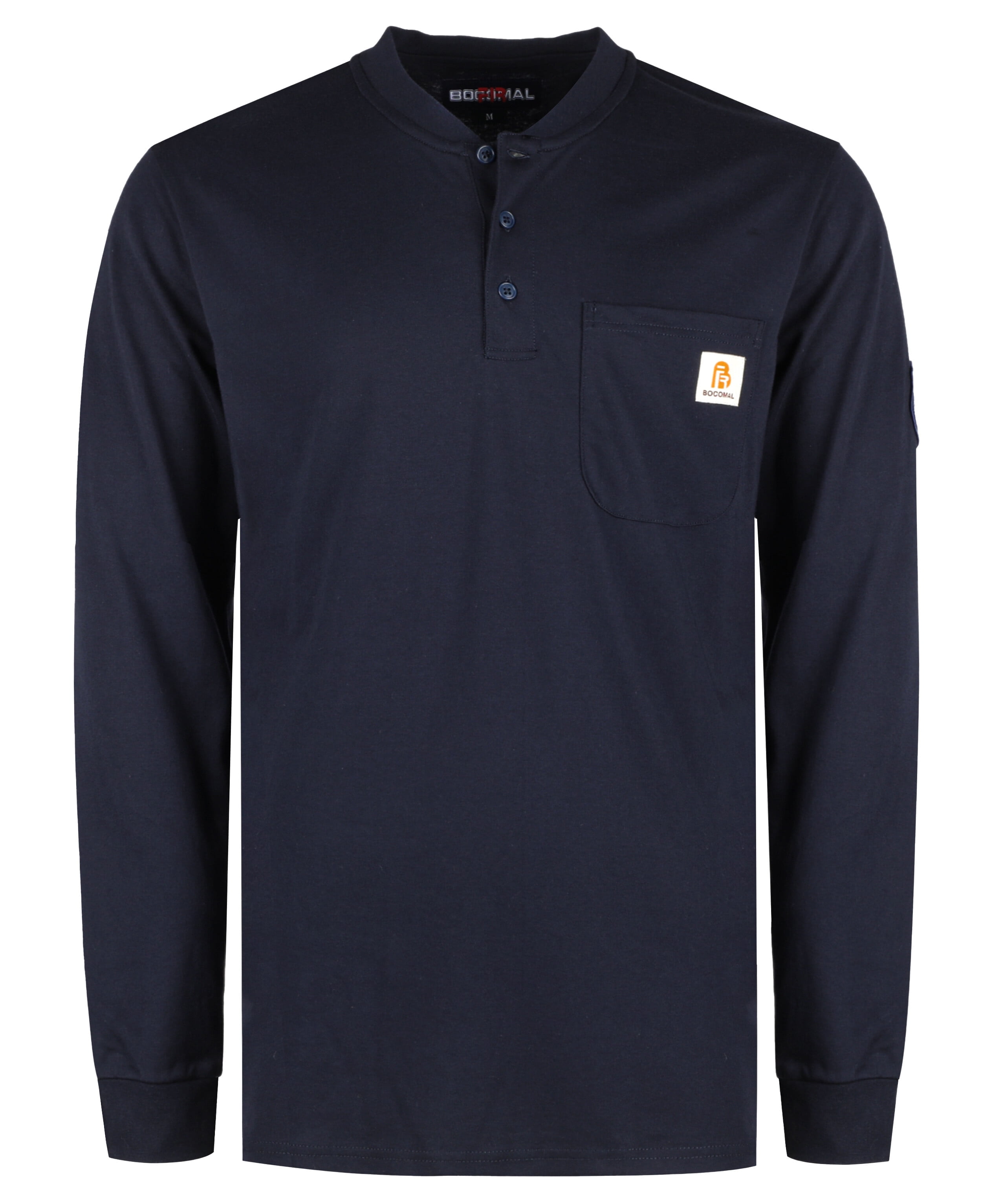 BOCOMAL FR Shirts for Men Flame Resistant Shirt 5.5oz 100% Cotton Light ...