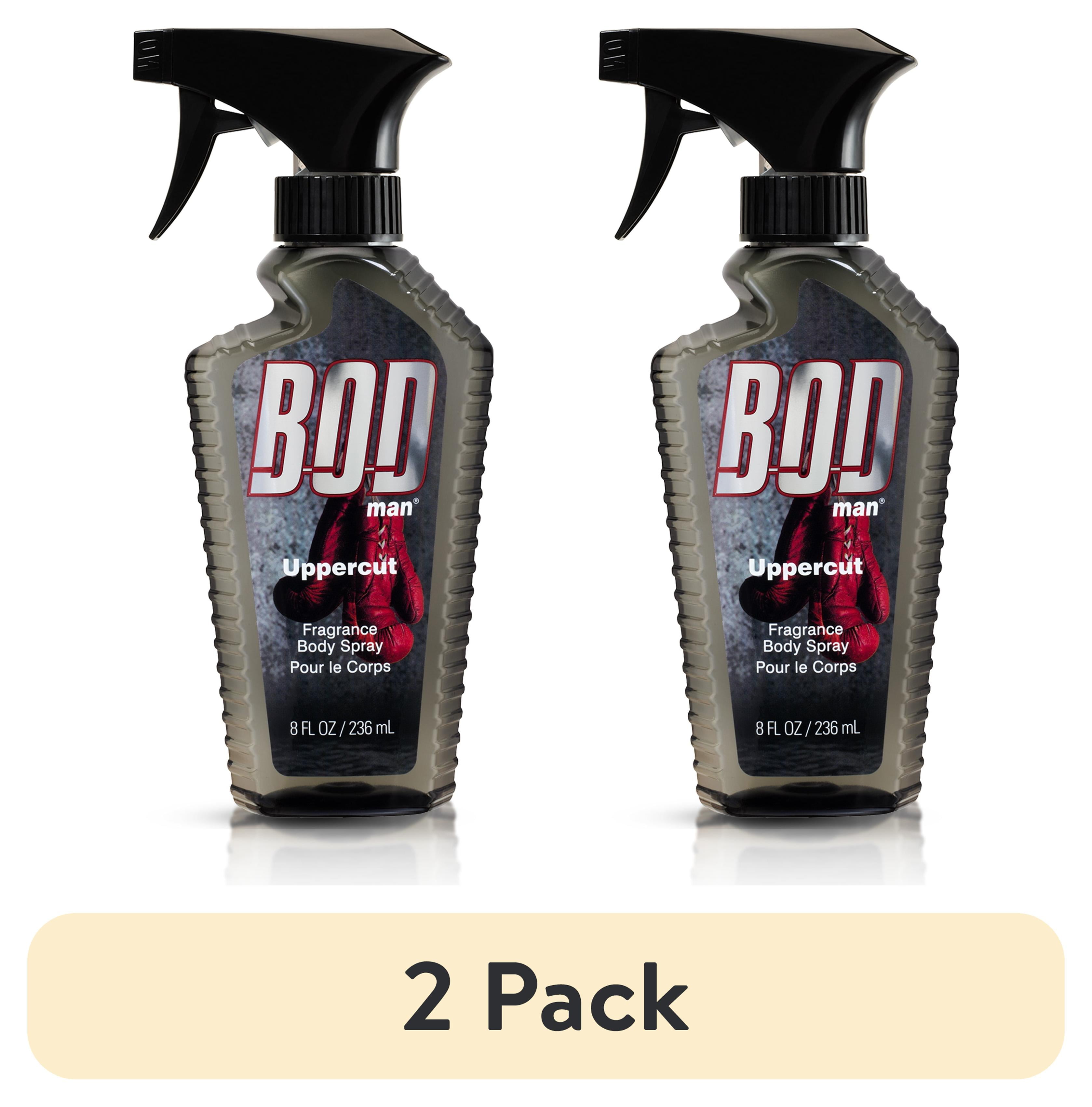 (2 pack) Bod Man Upper Cut 8oz Body Spray - Walmart.com
