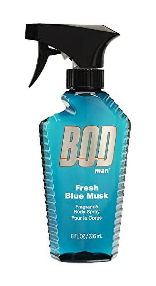 BOD Man Fresh Blue Musk Body Spray 8 Ounces - Walmart Business Supplies