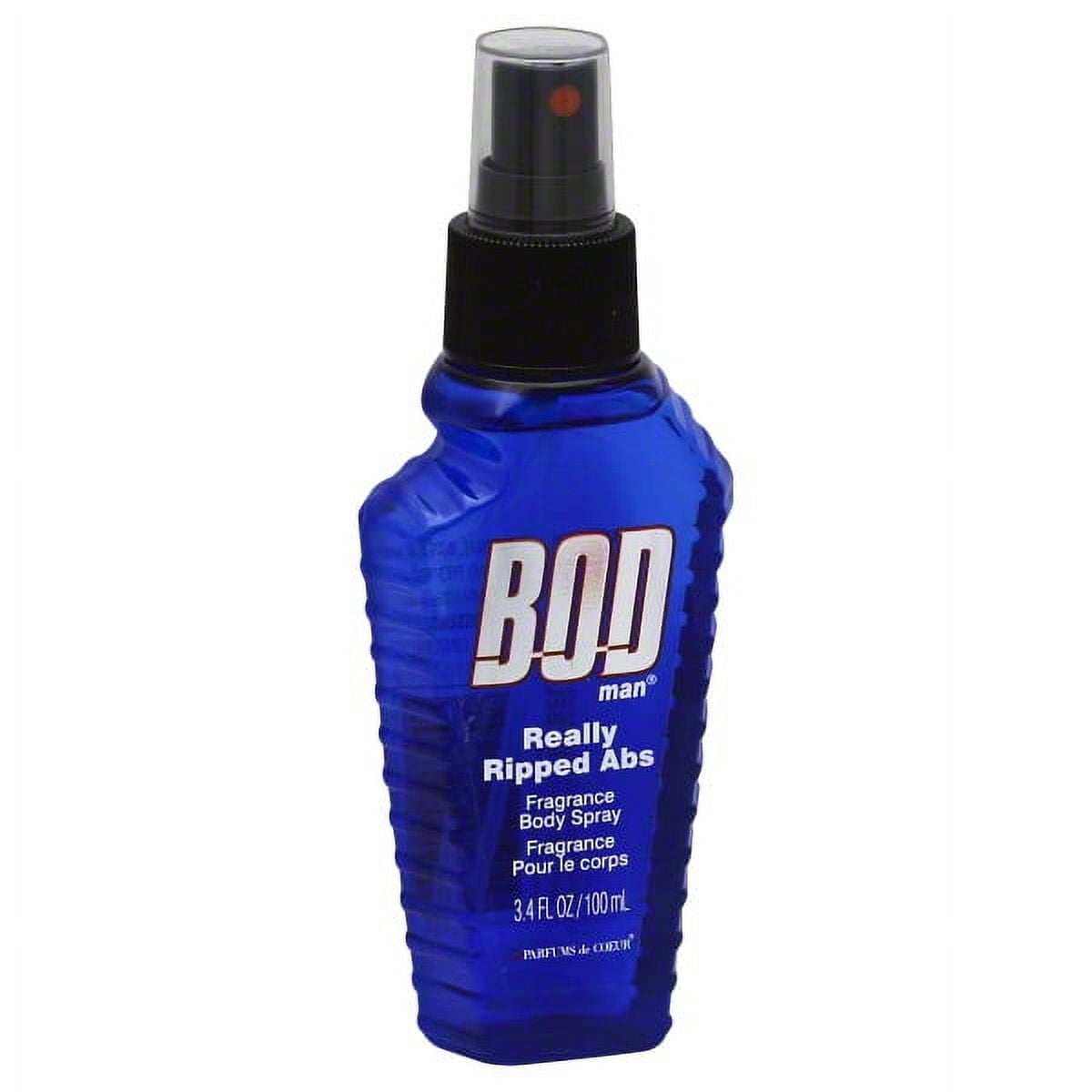 BOD Man Really Ripped Abs Body Spray for Men, 3.4 Oz - Walmart.com