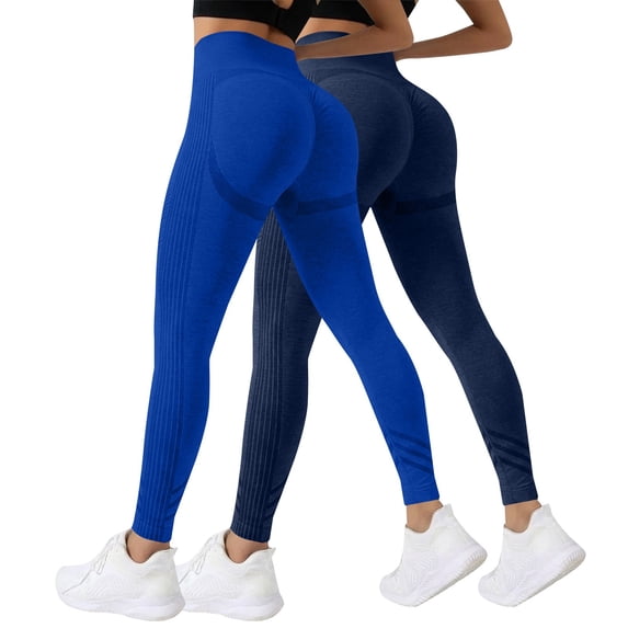 BODOAO Compression Support Seamless Leggings Smooth Curve Contouring ...