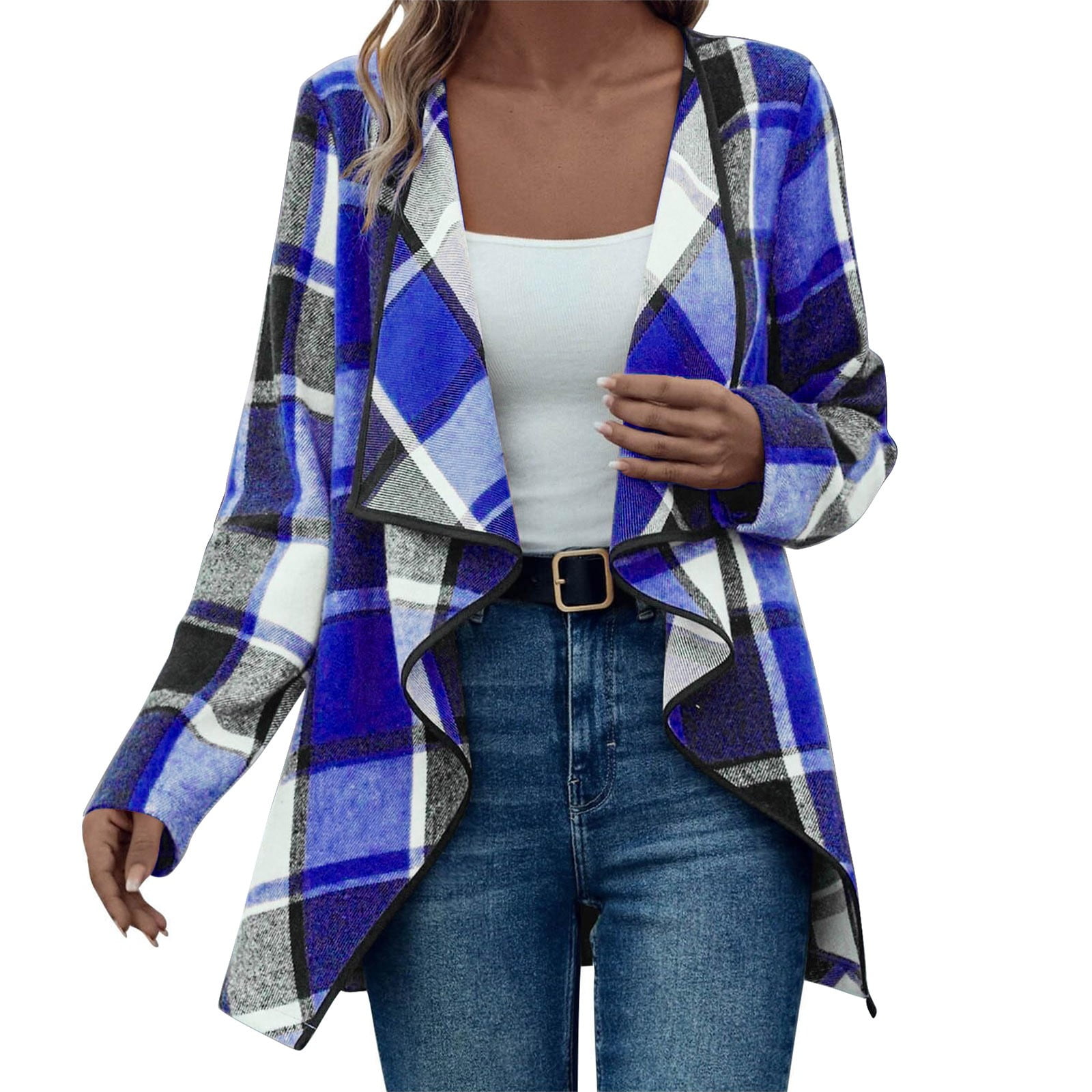 BODOAO Long Cardigans for Women Fall Fashion 2025 Sweaters,Open Front ...