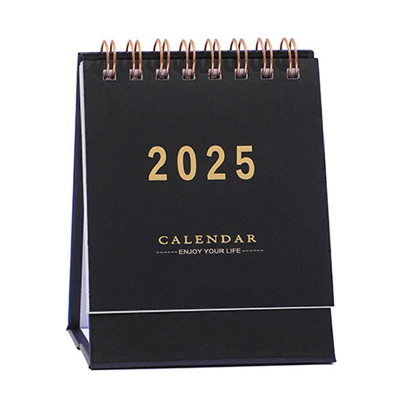 BODOAO Mini Desk Calendar 2025, Standing Flip Academic Year Small Desk ...