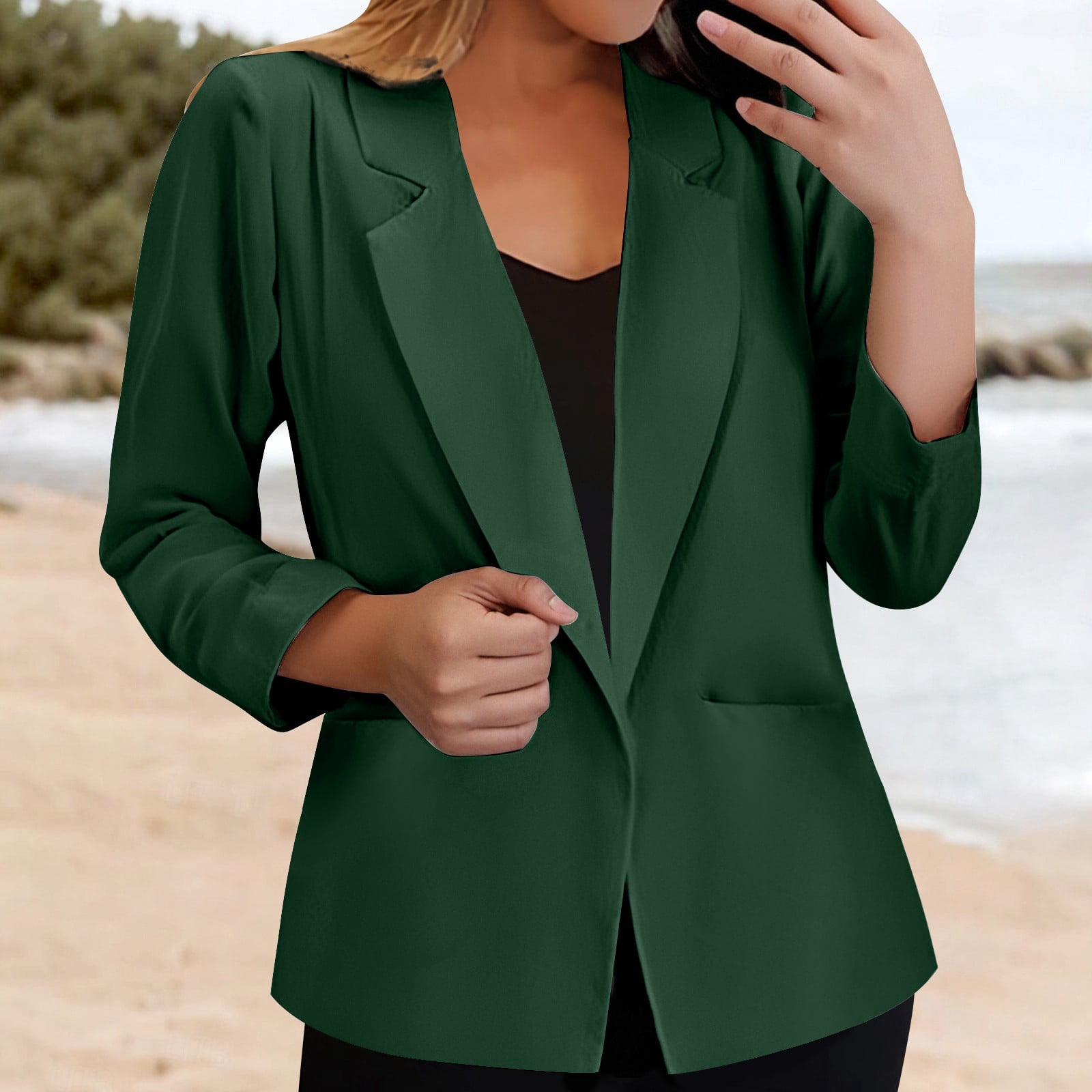 BODOAO Suit Jackets for Women Business Casual Comfortable Blazers ...