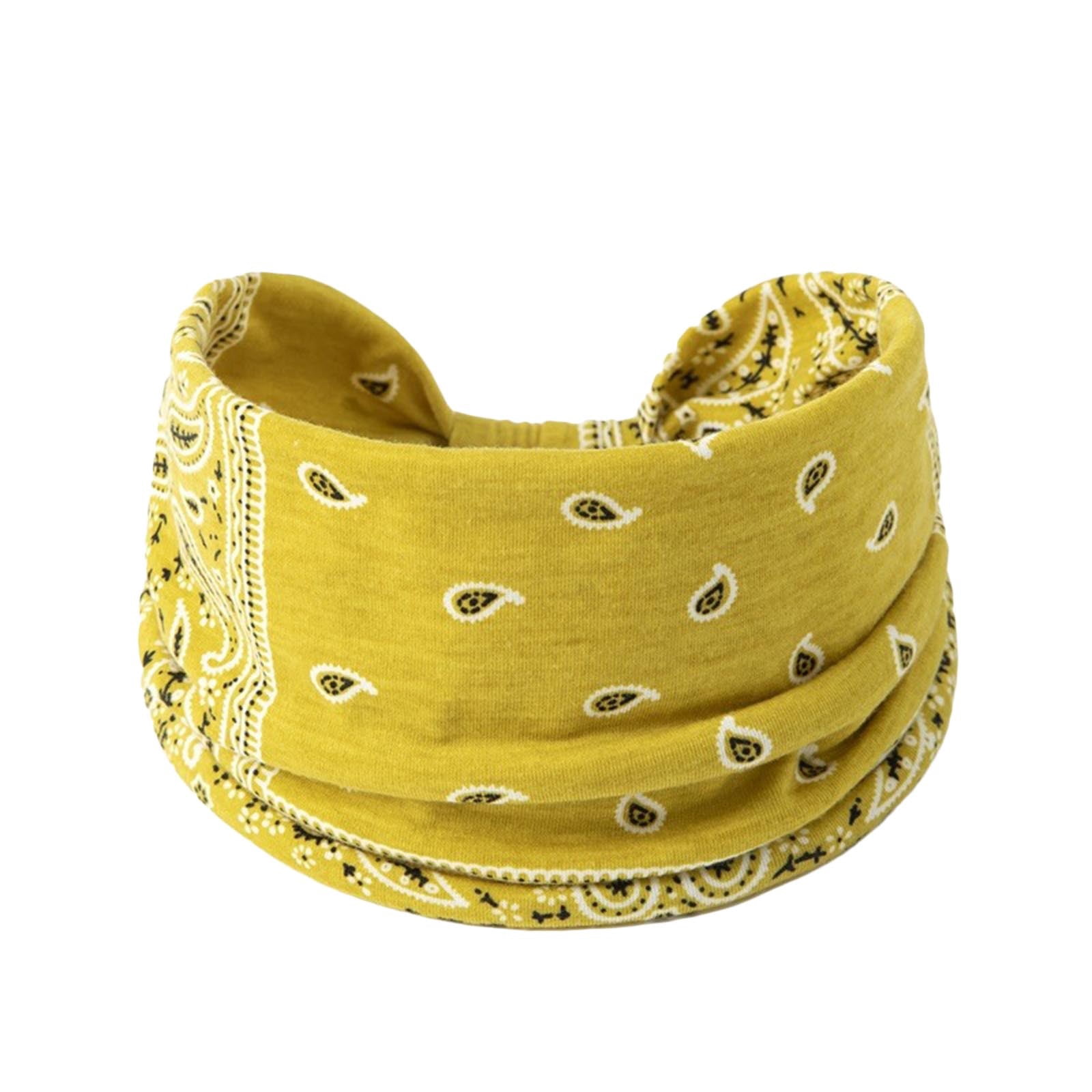 BODOAO Vintage Boho Butterfly Wide Headbands for Women Non Slip Soft ...