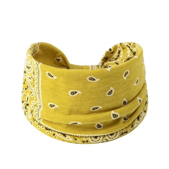 BODOAO Vintage Boho Butterfly Wide Headbands for Women Non Slip Soft ...
