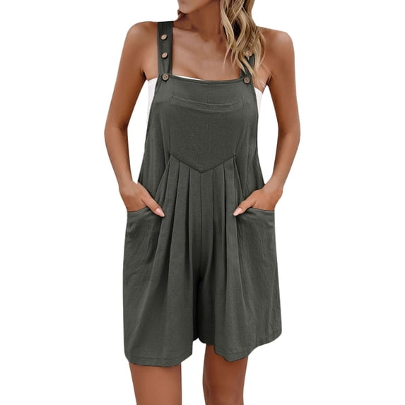 BODOAO Women's Cropped Cargo Pants High Waisted Capris Wide Leg Cargo ...