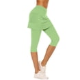 BODOAO Womens Skirted Leggings Not Tight Flexible Stretch Soft Smooth ...