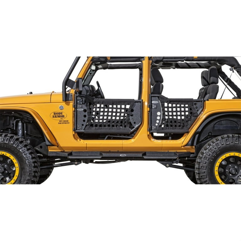 Jeep Body Armor JEEP WRANGLER JK 4 DOOR RUGGED RIDGE TALL BODY ARMOR