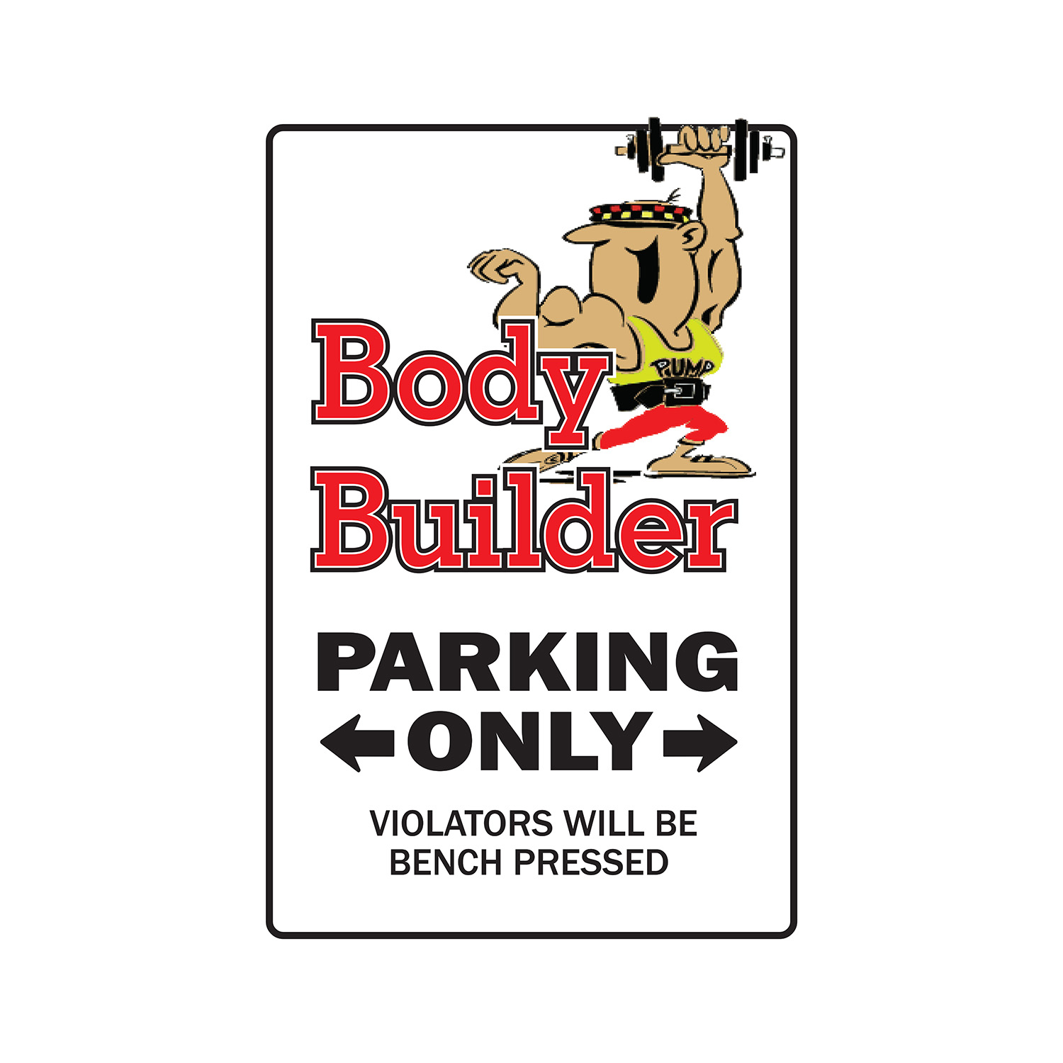 BODY BUILDER Sign muscles steroids man sport personal trainer weights ...