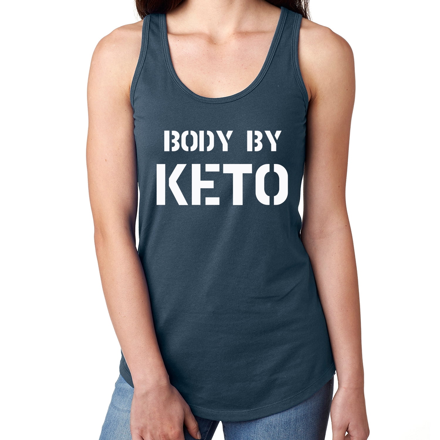 BODY BY KETO Racerback Tank - Walmart.com