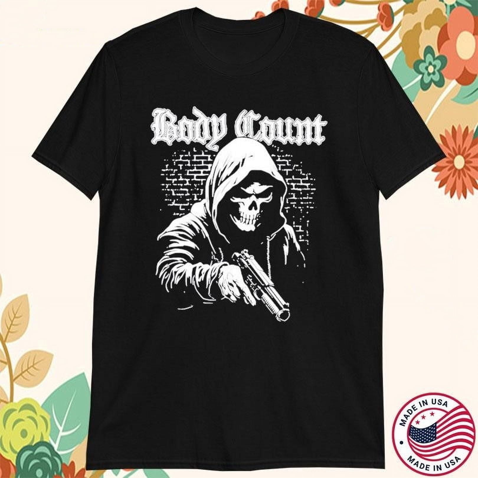 BODY COUNT Band Black Cotton All Size To 4XL Shirt Unisex NI447 ...