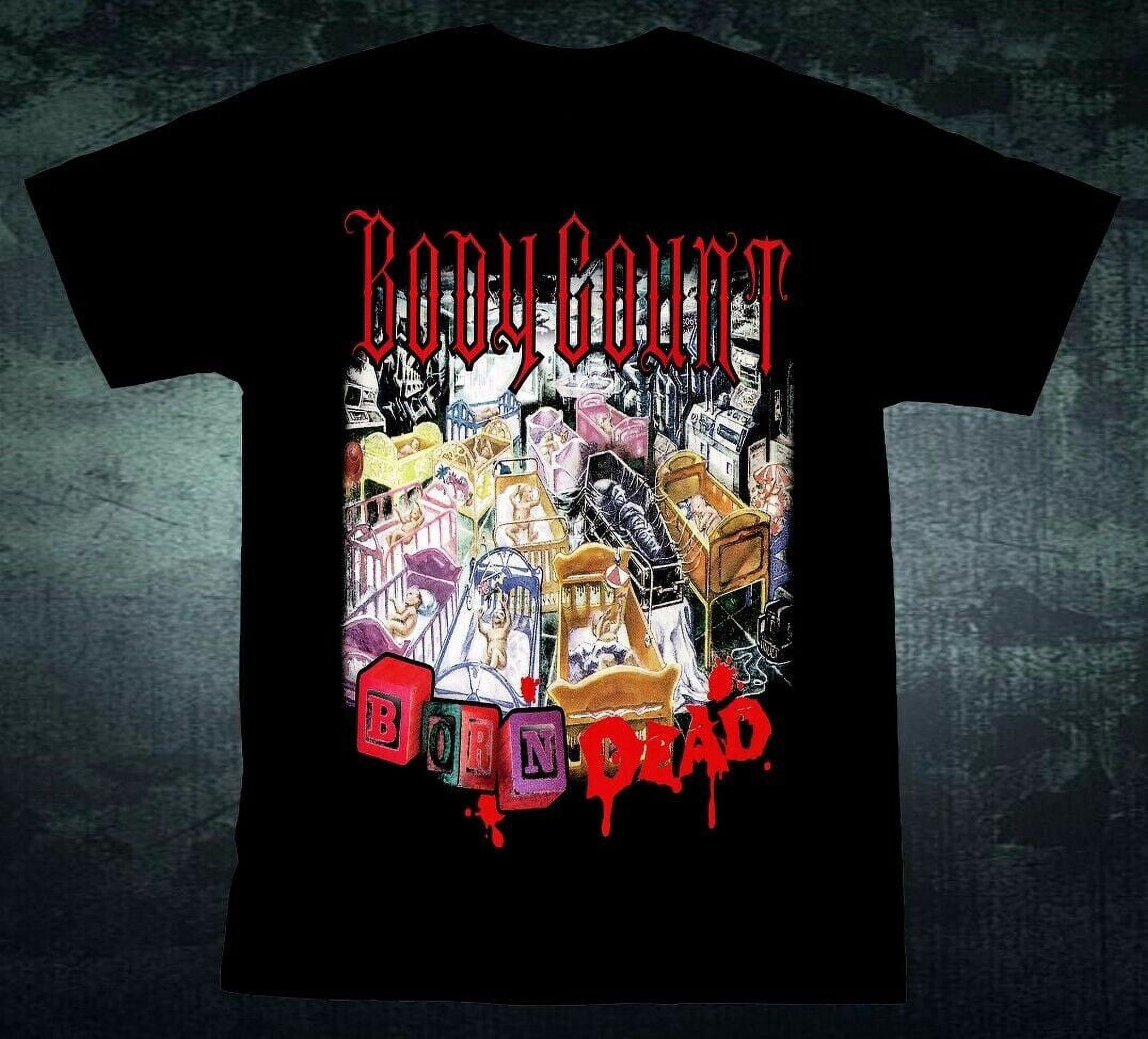 BODY COUNT - Born Dead Album Short Sleeve Black Men All Size T-Shirt ...
