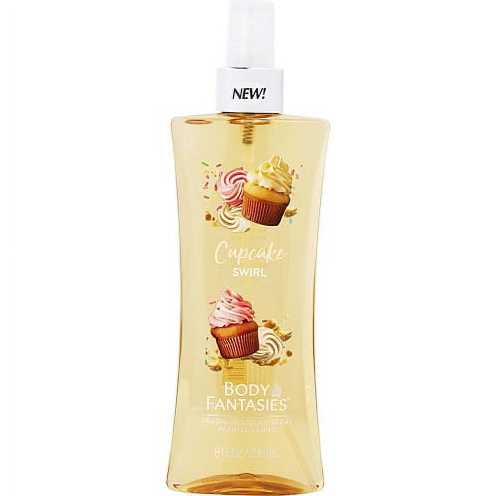 BODY FANTASIES CUPCAKE SWIRL by Body Fantasies BODY SPRAY 8 OZ ...