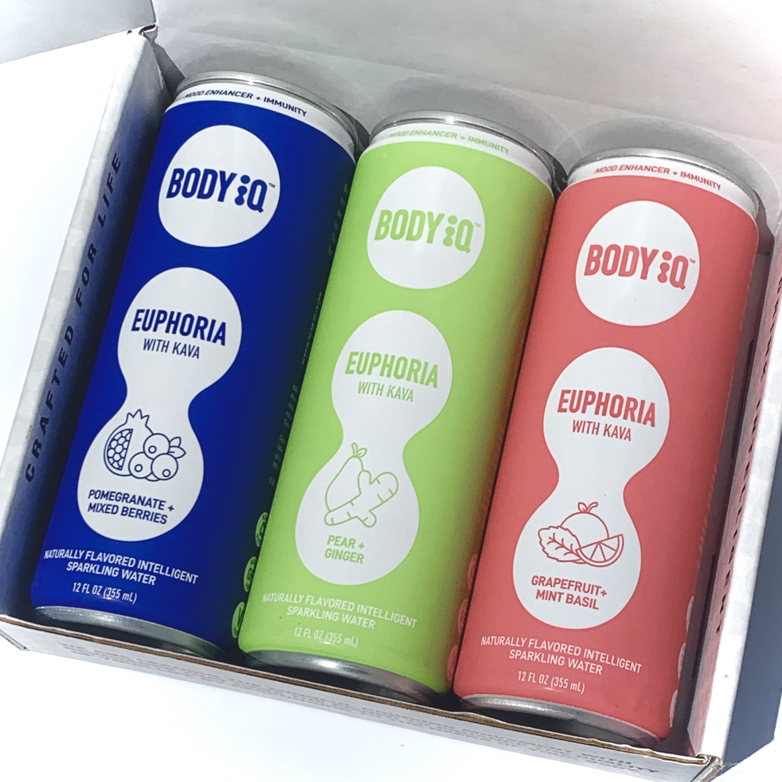 BODY IQ Euphoria Intelligent Sparkling Water - Walmart.com