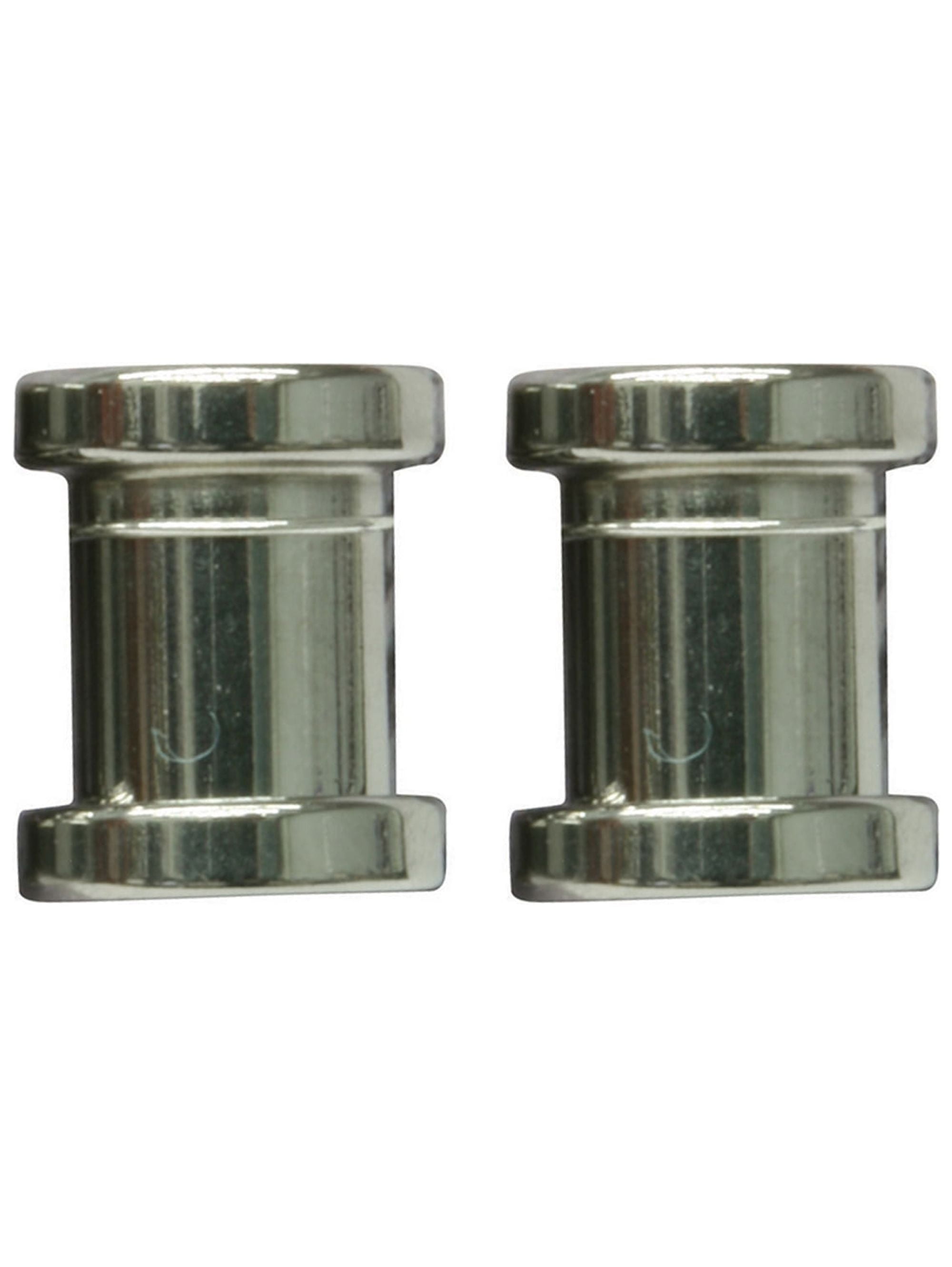 BODY JEWELRY Surgical-Grade Stainless Steel Tunnel Plugs - Walmart.com
