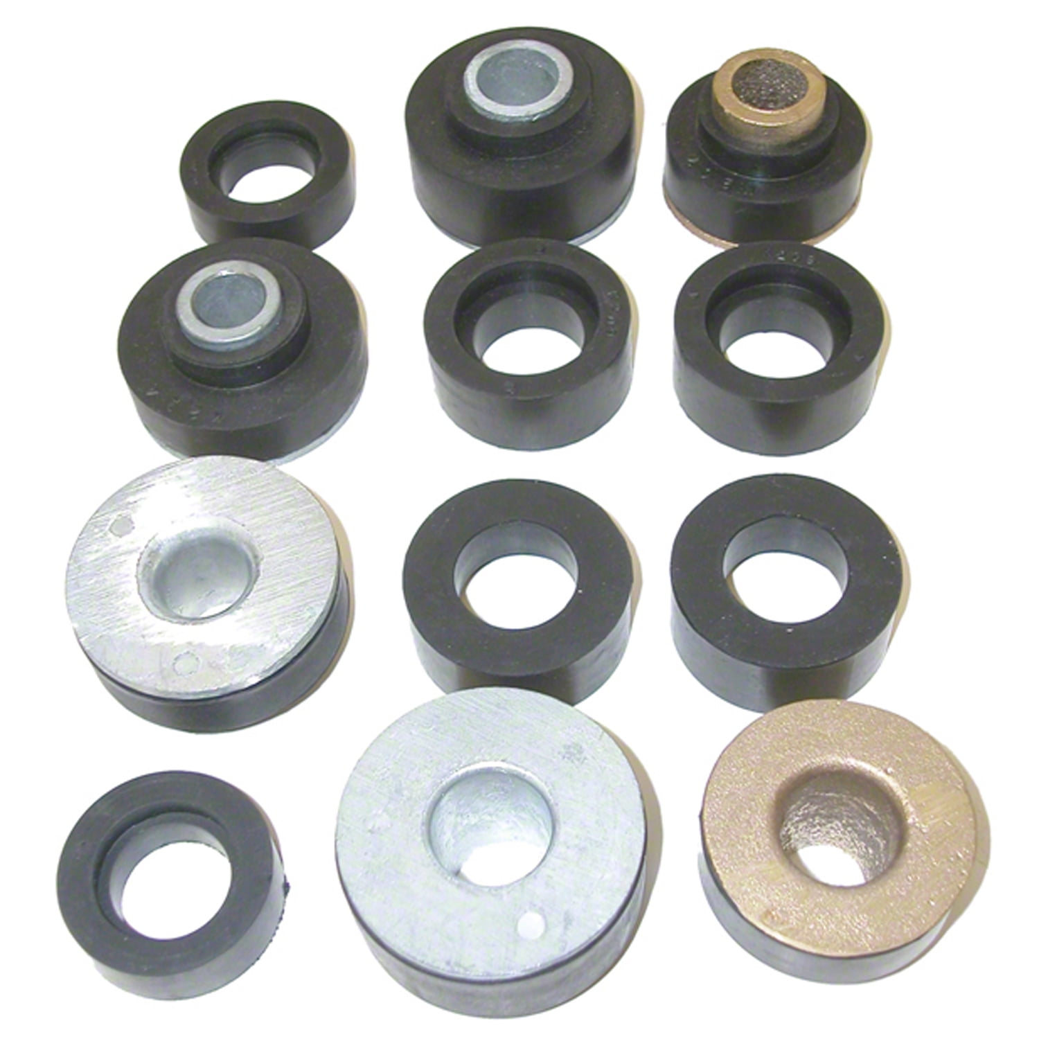 BODY MOUNT BUSHING SET WITH STEEL SLEEVES; WITHOUT HARDWARE - Walmart.com