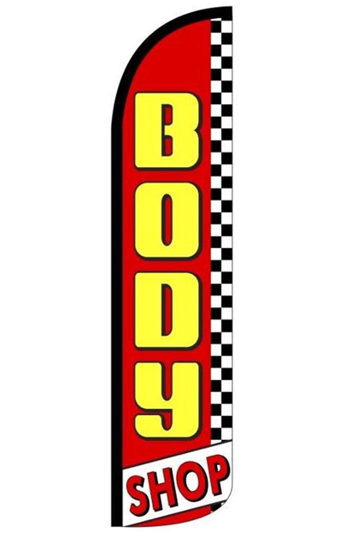 BODY SHOP Windless Flag (Hardware Not Included) |Advertisement ...
