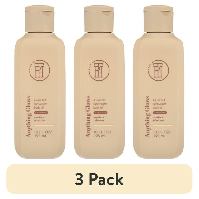(3 pack) BODY by TPH Anything Glows Body Oil for Dry Skin for Women ...