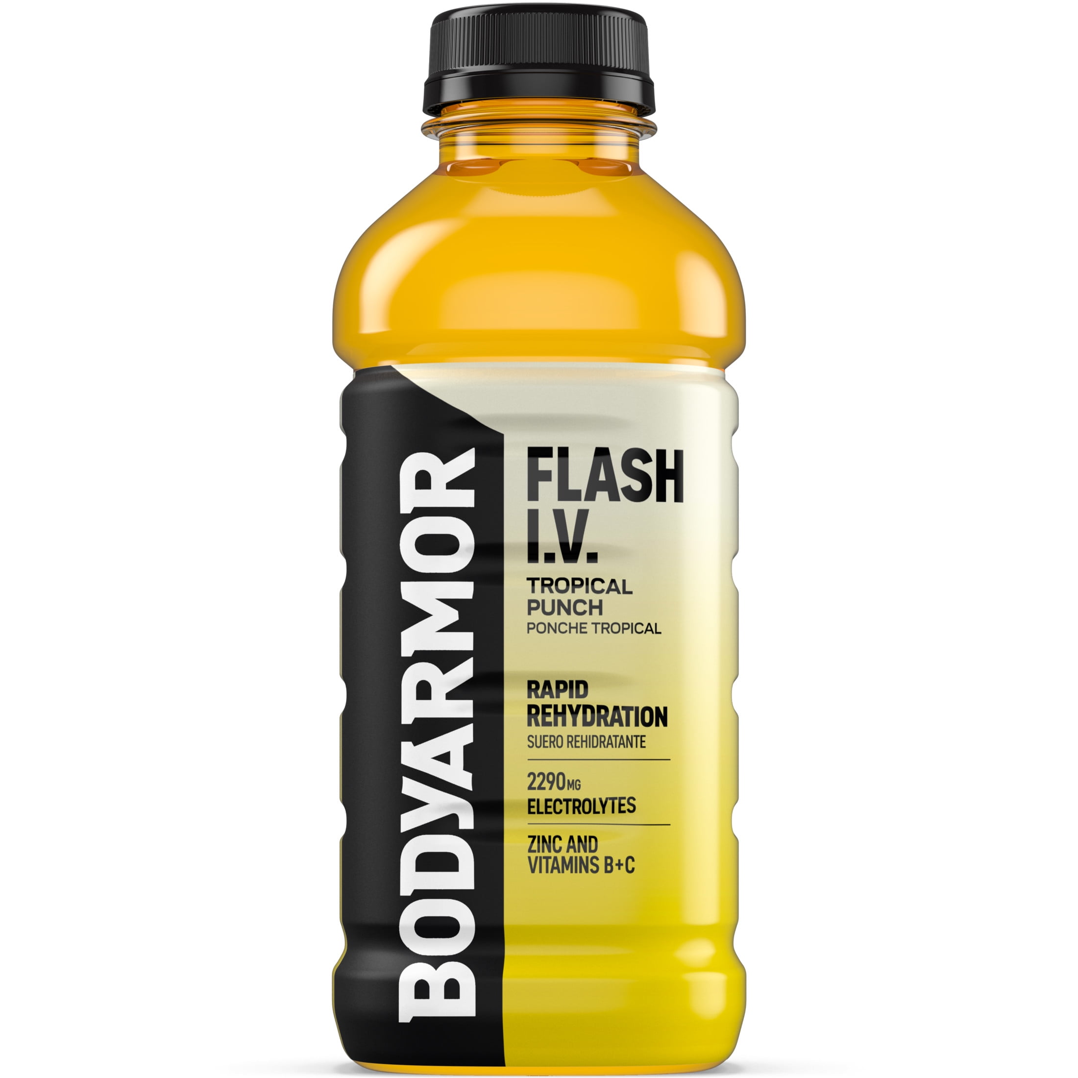 BODYARMOR Flash I.V. Tropical Punch Electrolyte Sports Drink, 20 fl oz ...