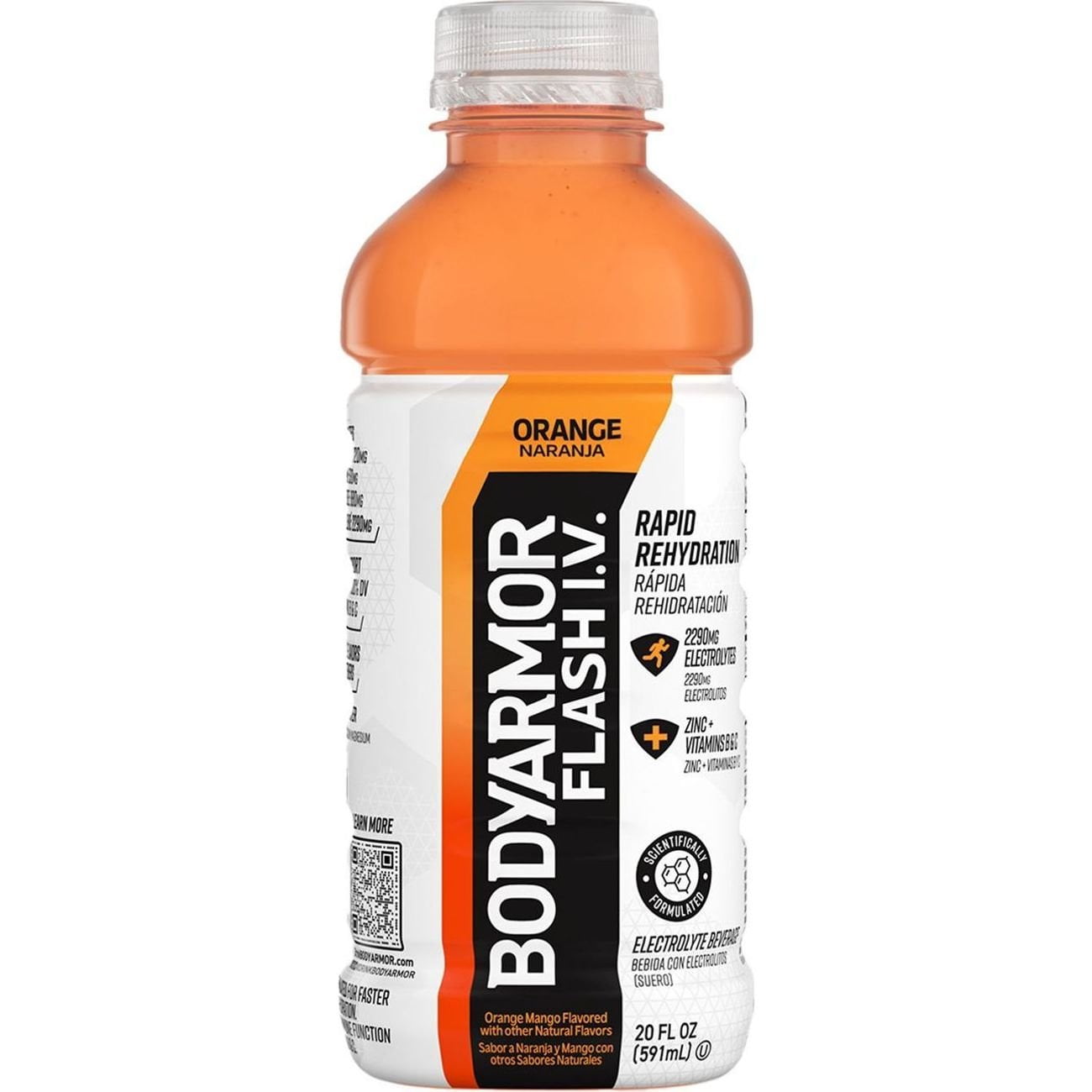 BODYARMOR Flash IV Rehydration Orange - 20 oz (Packaging May Vary ...