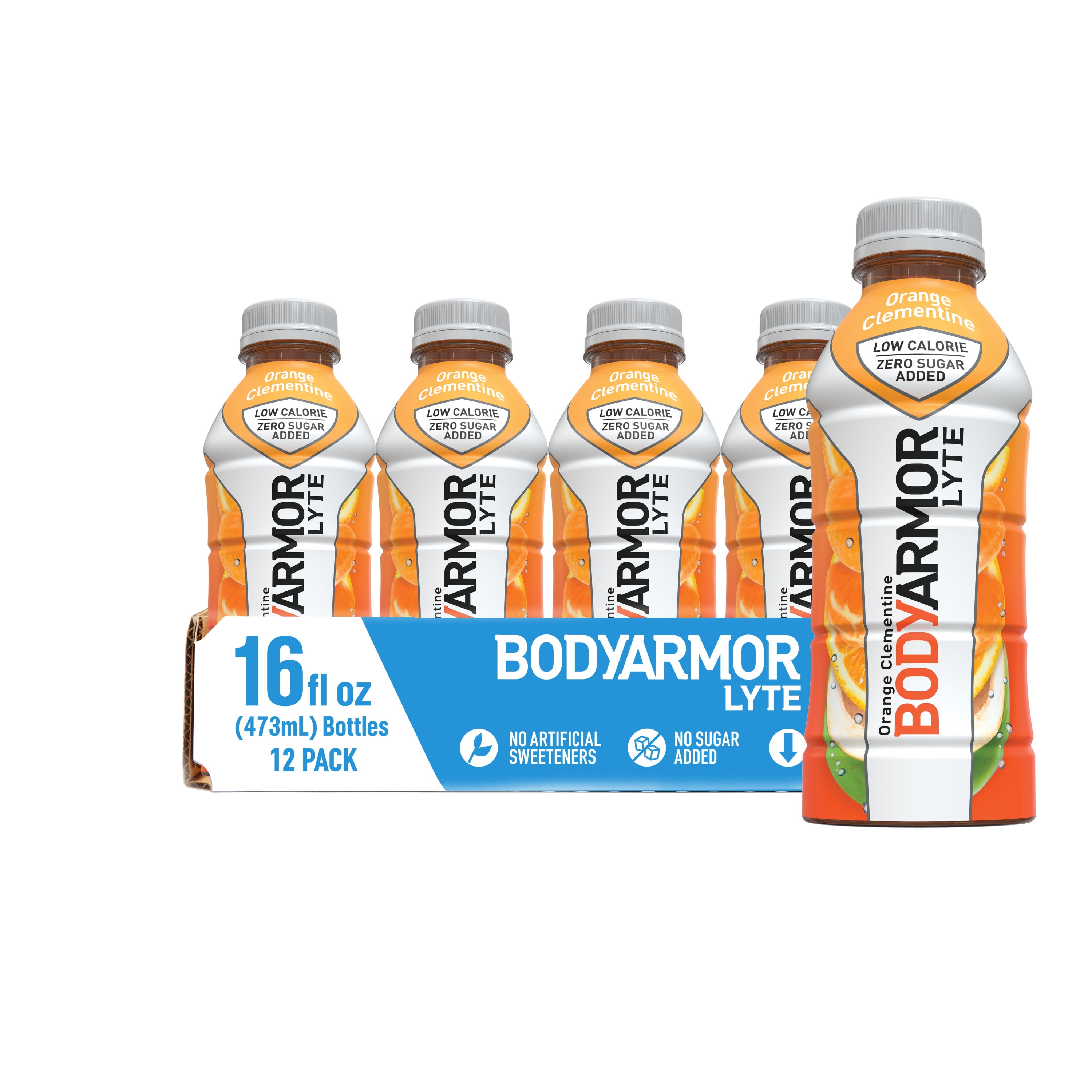 BODYARMOR LYTE Sports Drink Orange Clementine, 16 fl oz, 12 Pack ...