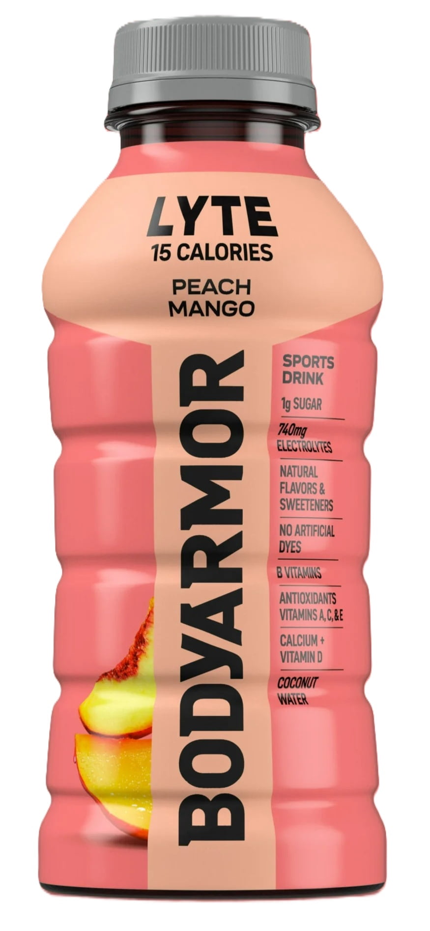 BODYARMOR Lyte Peach Mango Electrolyte Sports Drink, 12 fl oz - Walmart.com