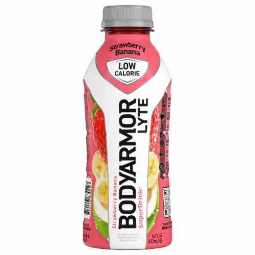 BODYARMOR Lyte Strawberry Banana Sports Drink, Low Calorie, Coconut ...